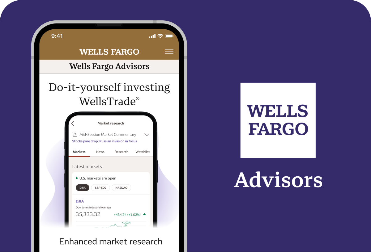 DIY Investing with WellsTrade® | Wells Fargo Advisors DIY Investing with WellsTrade® | Wells Fargo Advisors